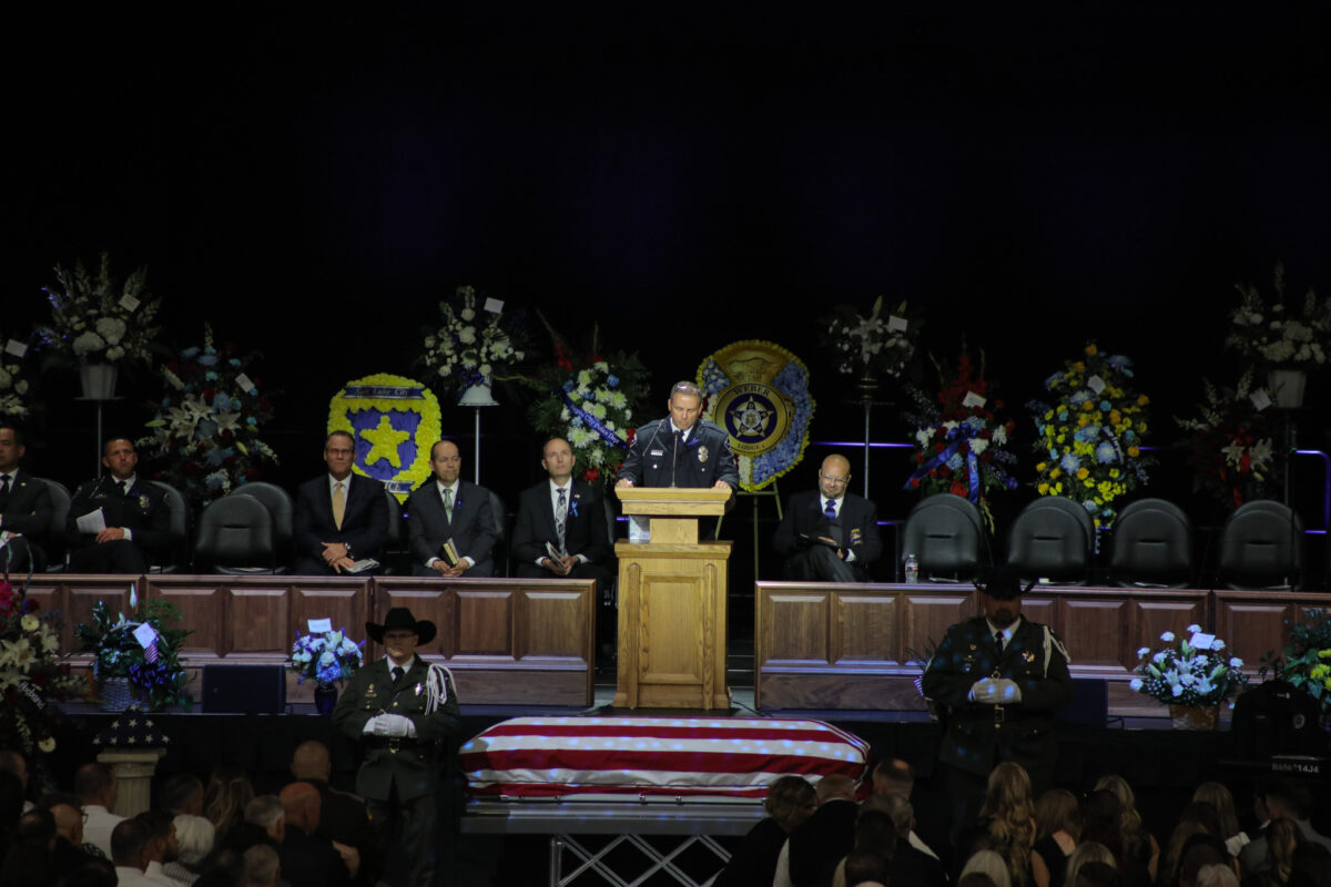 Law enforcement, family and community gather to celebrate life of Sgt ...